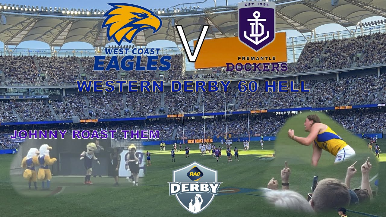 AFL Round 3 2025: West Coast Eagles 🔵🟡 🦅 v Fremantle Dockers 🟣⚪️ ⚓️ ...