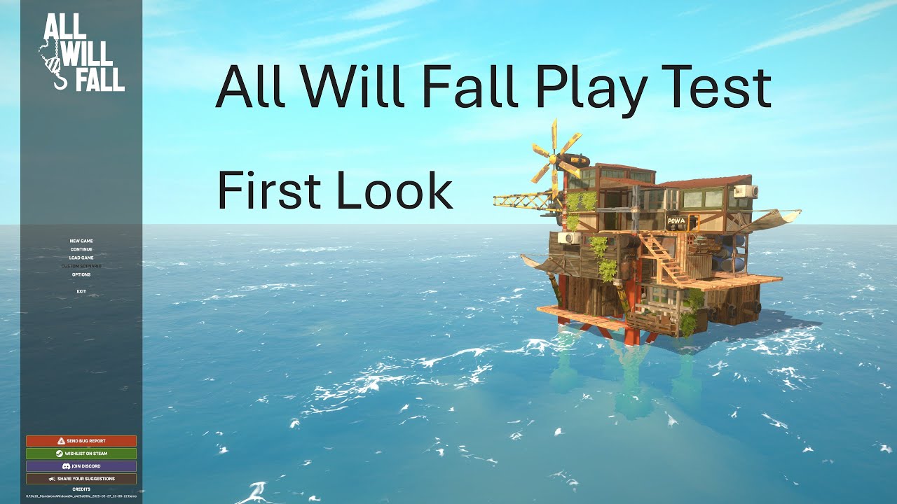 All Will Fall playtest first look - YouTube