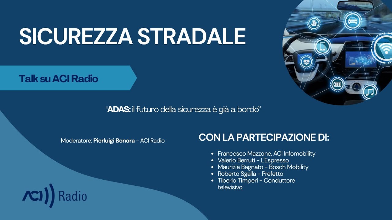 Sicurezza Stradale - Talk su ACI Radio - YouTube