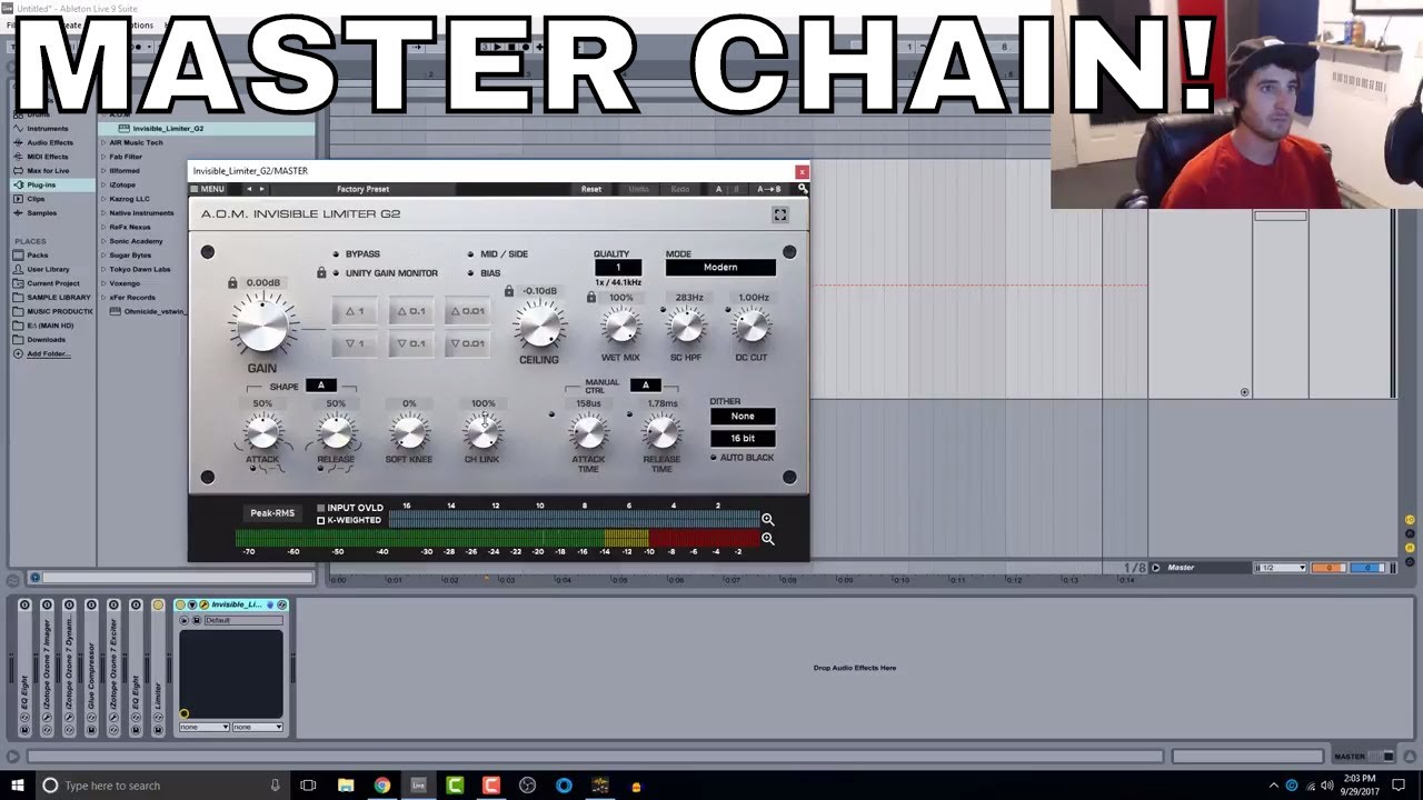 Master Chain Setup - YouTube