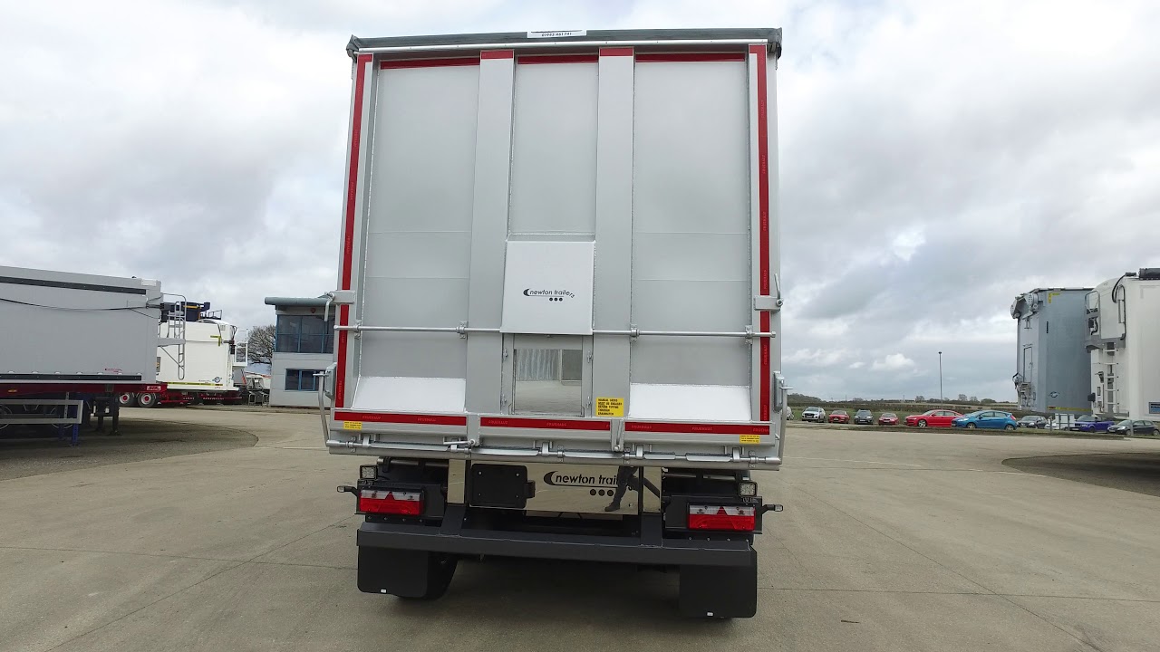 Fruehauf Bulker Tipping Trailer for Sale - YouTube