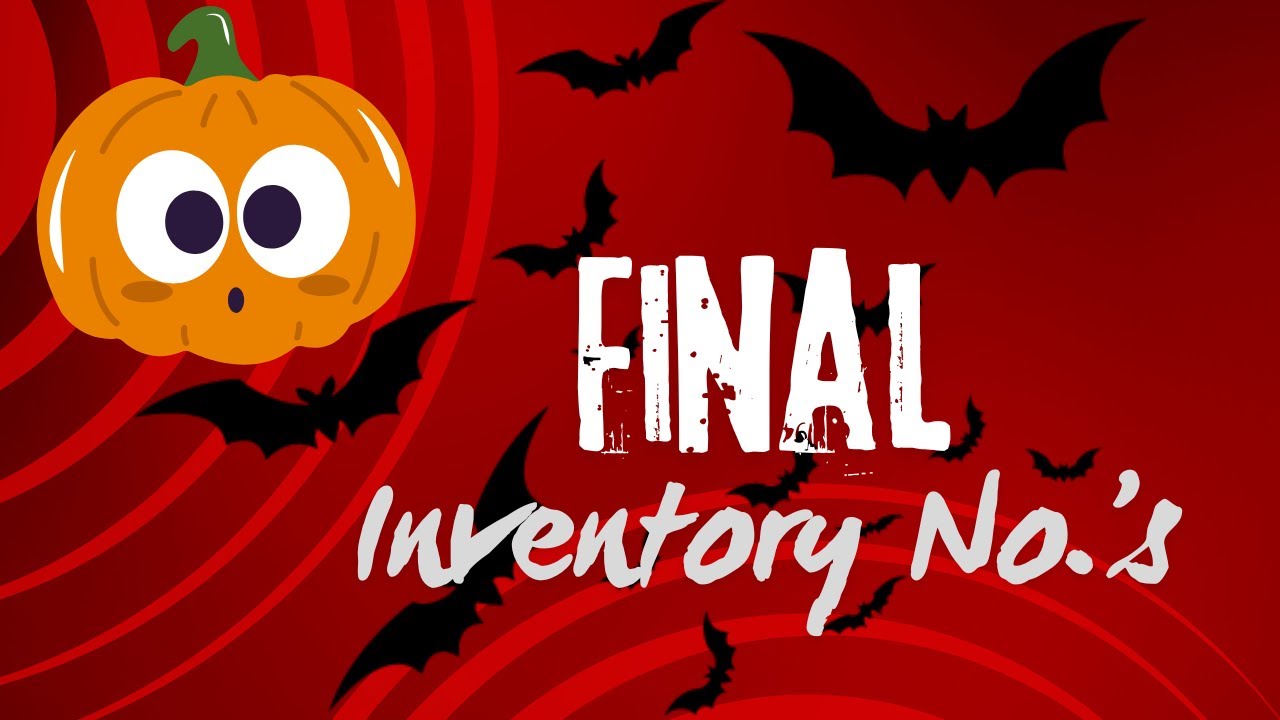My Final Inventory Numbers 😱 - YouTube