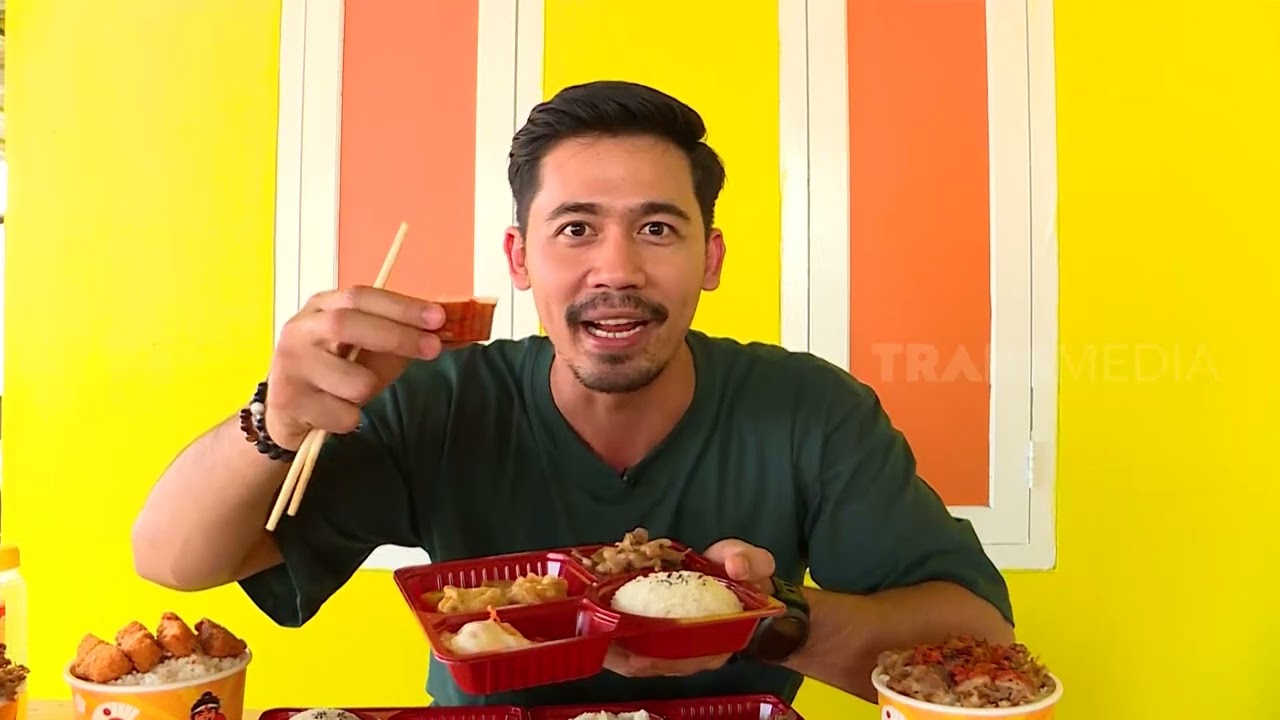 Surya Akbar Nyicipin Iki Bento Ciomas | MAKAN RECEH (15/09/22) - YouTube