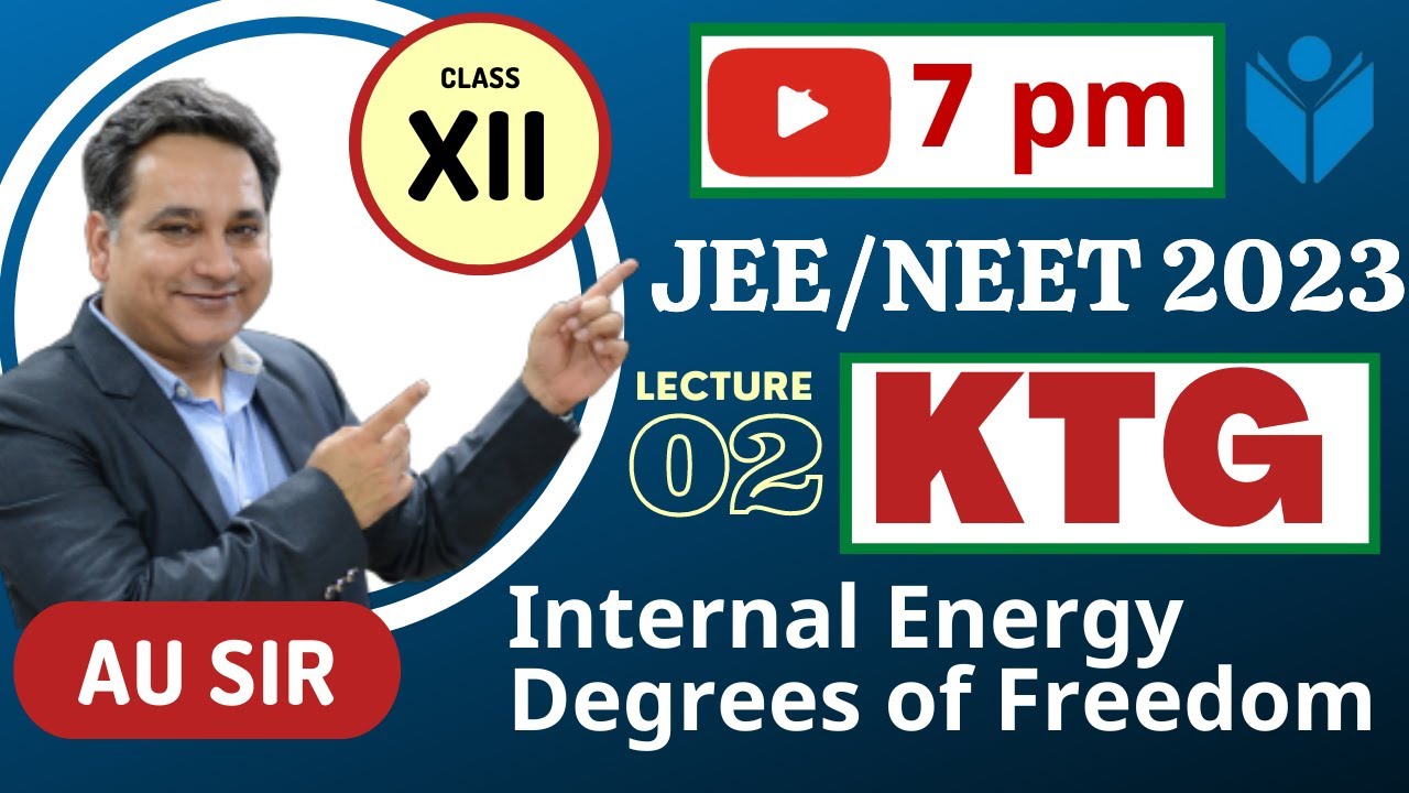 KTG Thermodynamics| L5 | Mean Free Path | Internal Energy | JEE Main ...