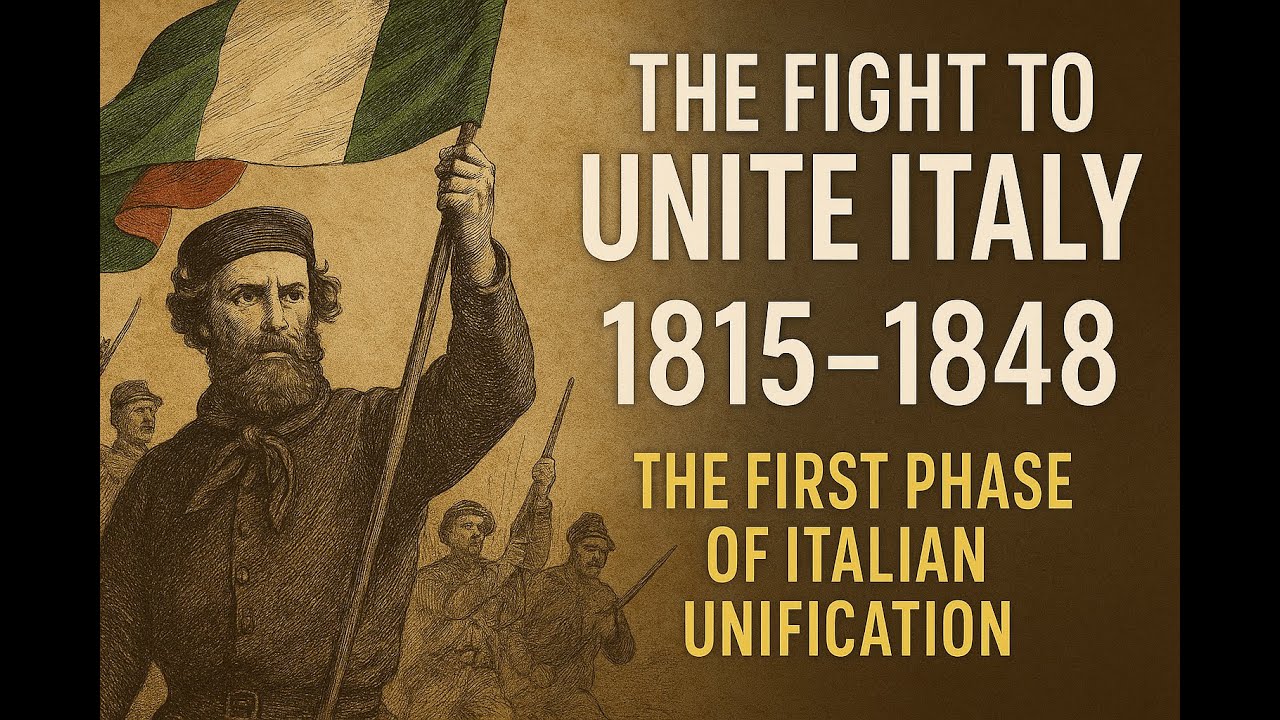 The Fight to Unite Italy: 1815–1848 | The First Phase of Italian ...