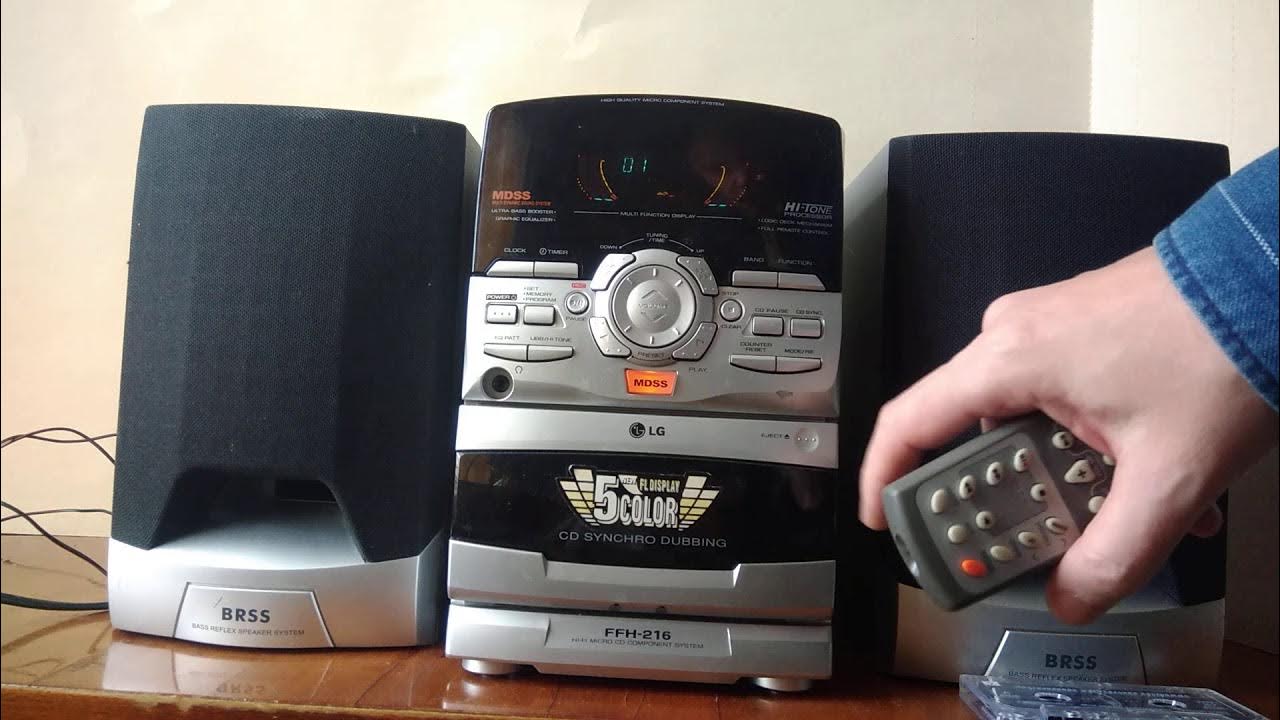 Музыкальный центр LG FFH-216AX - YouTube