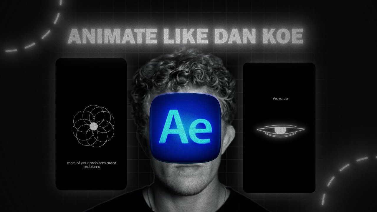 Dan Koe Animation - After Effects Tutorial (FOR BEGINNERS) - YouTube