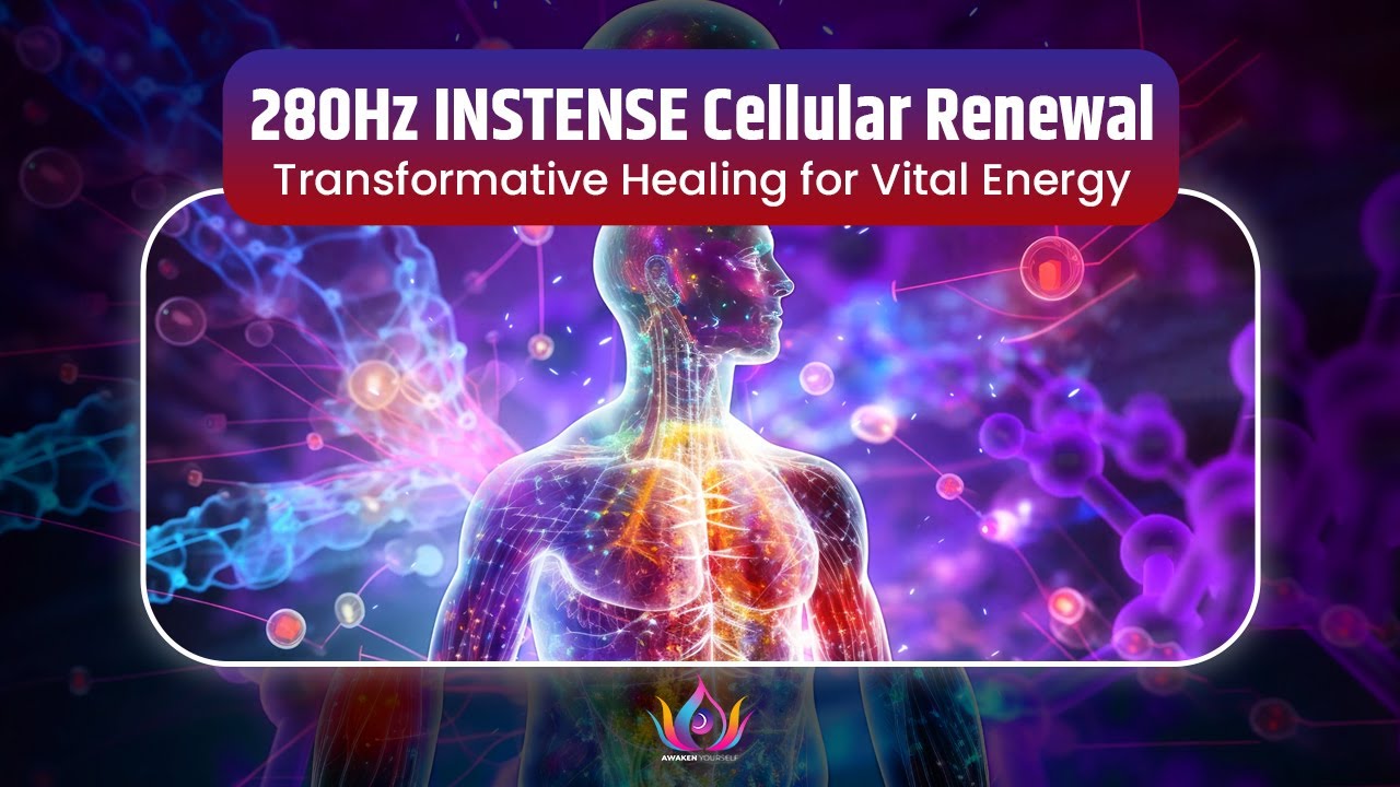 280Hz INSTENSE Cellular Renewal | Transformative Healing for Deep ...
