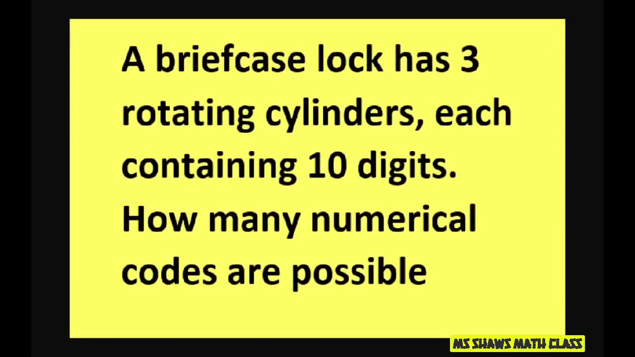 How Many Numerical Codes Are Possible With Lock That Has 3 Rotating Cylinders Each With 10 how-many-numerical-codes-are-possible-with-lock-that-has-3-rotating-cylinders-each-with-10