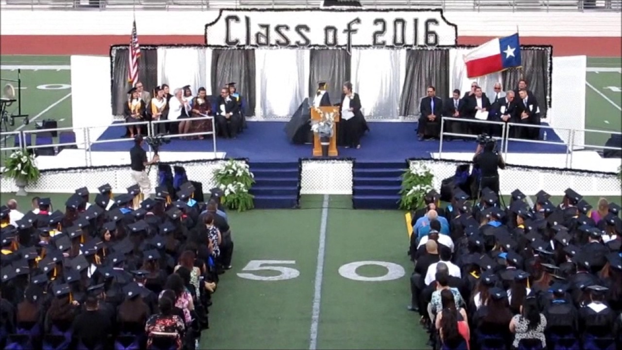 WESLACO WILDCATS GRADUATION 2016 - YouTube