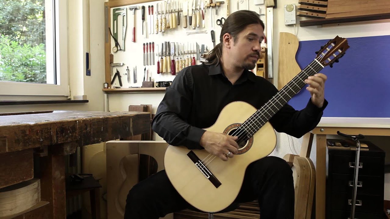 Canarios - Gaspar Sanz - classic guitar - YouTube