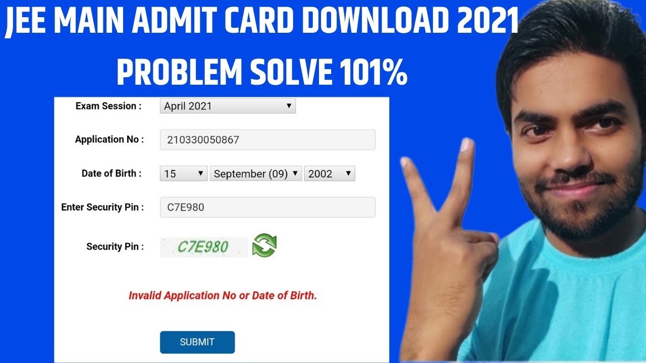 Jee Main Admit Card Download Problem Solve Jee Main Invalid jee-main-admit-card-download-problem-solve-jee-main-invalid