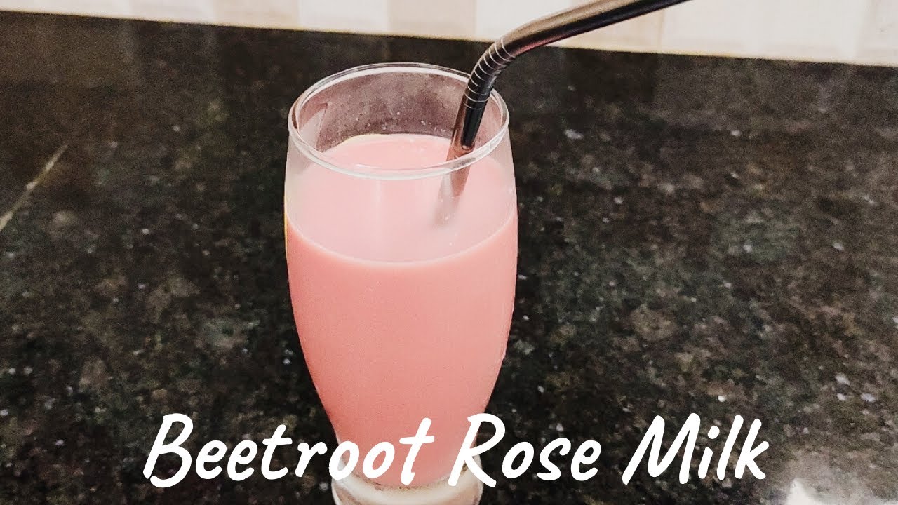 Beetroot Rose Milk | Simple Beetroot Syrup | Kids Special - YouTube