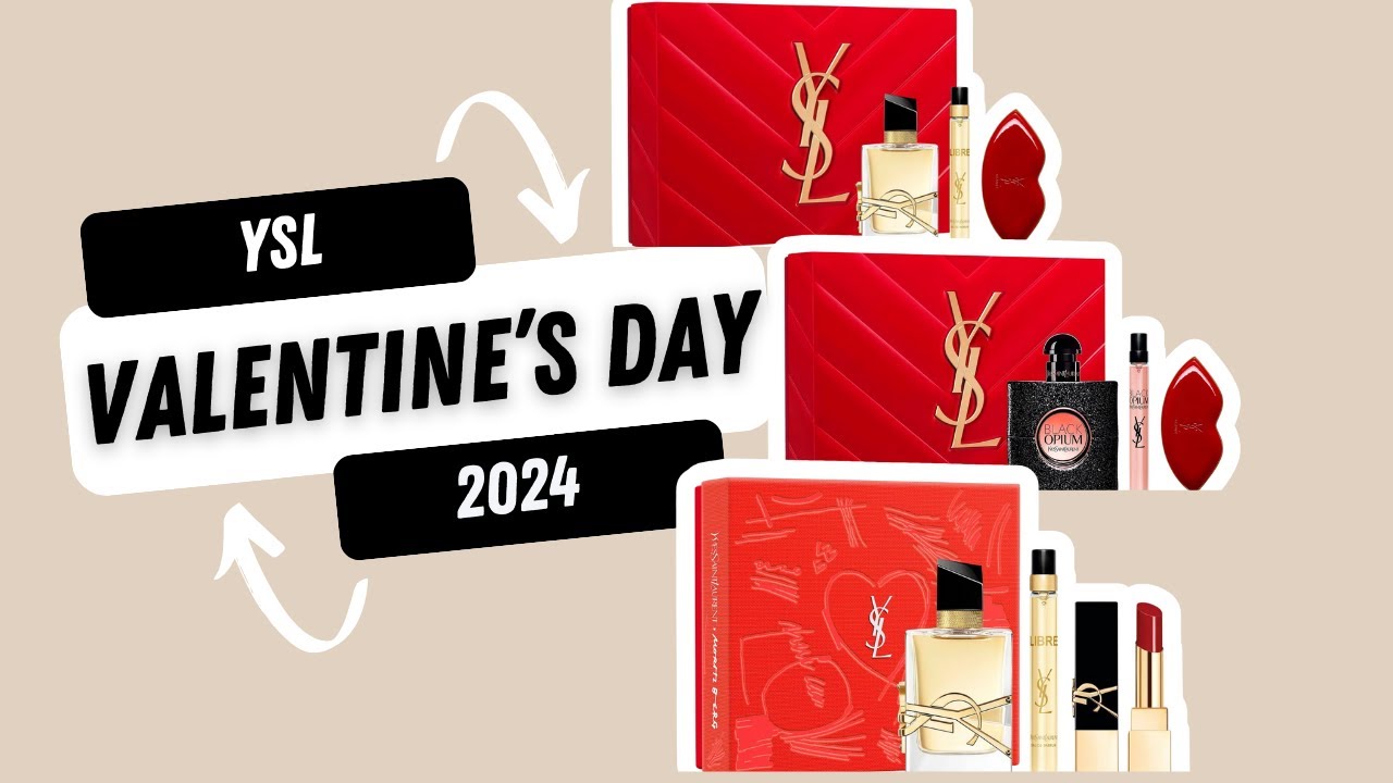 YSL Valentine’s Day Collection 2024 #yslbeauty #valentinesdaygift # ...