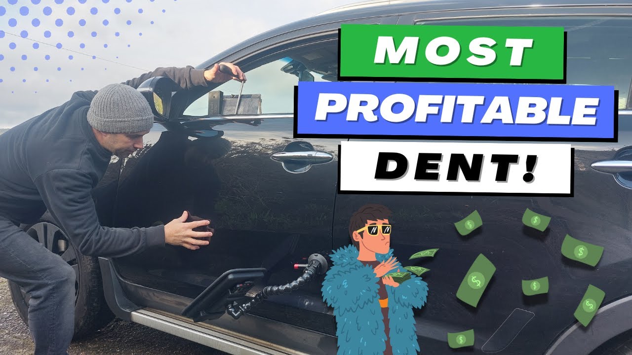 The Most Common Dent I Fix (And Why It’s So Profitable!) - YouTube