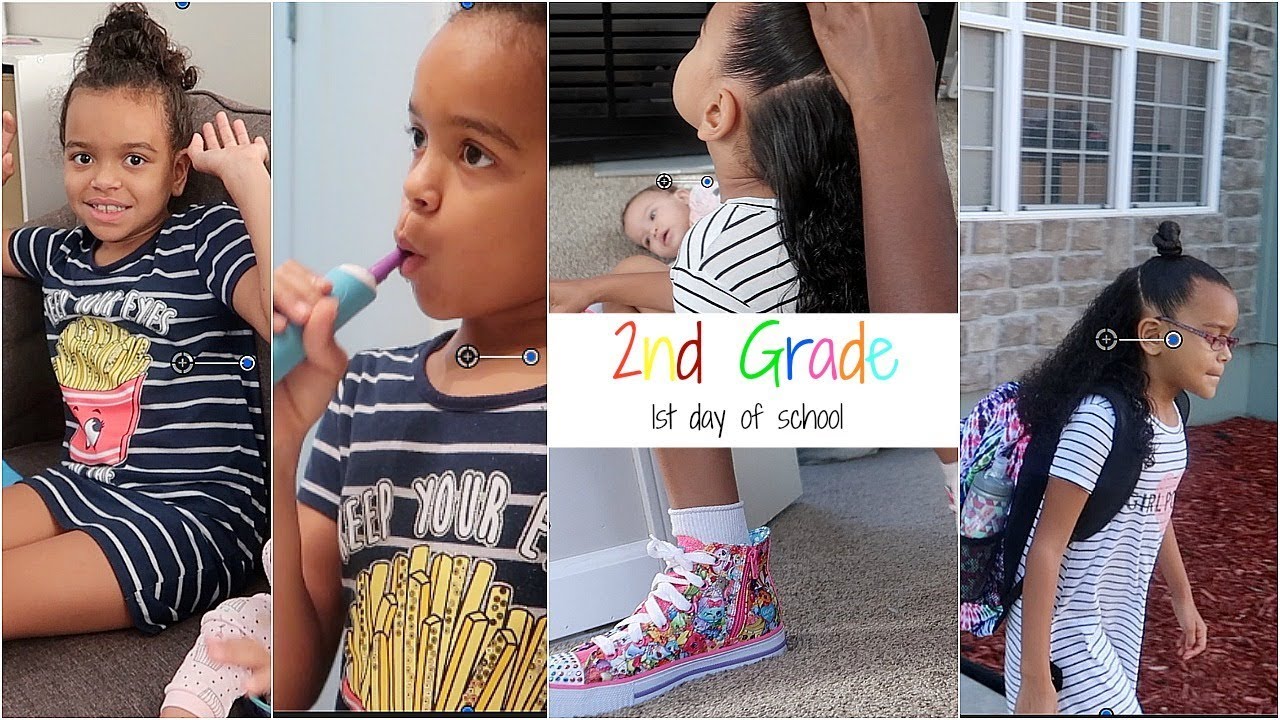 First Day of 2nd Grade!| Her Morning Routine! 2017 - YouTube
