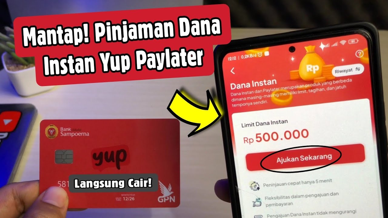 Review Pinjaman Dana Instan Yup Paylater - YouTube