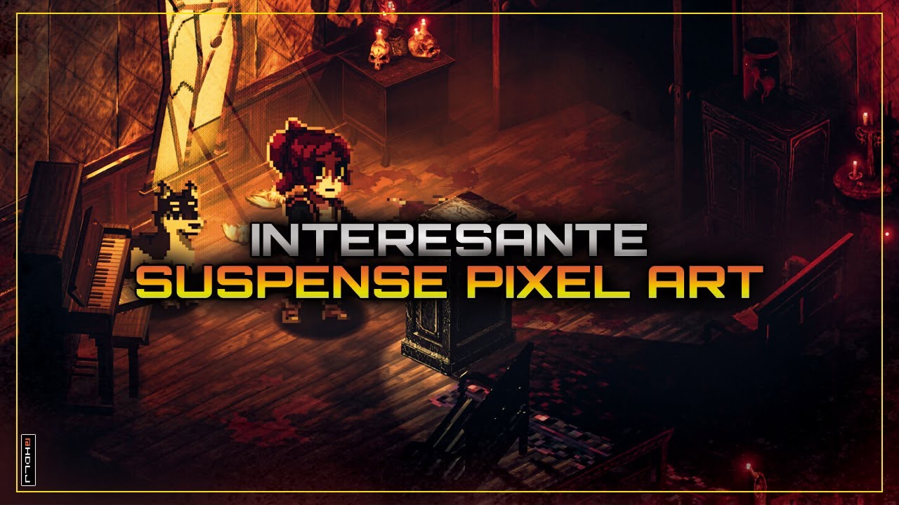DIVERTIDO INDIE PIXEL ART de SUSPENSE | ENIGMA of FEAR GAMEPLAY ESPAÑOL | #probandojuegos - YouTube
