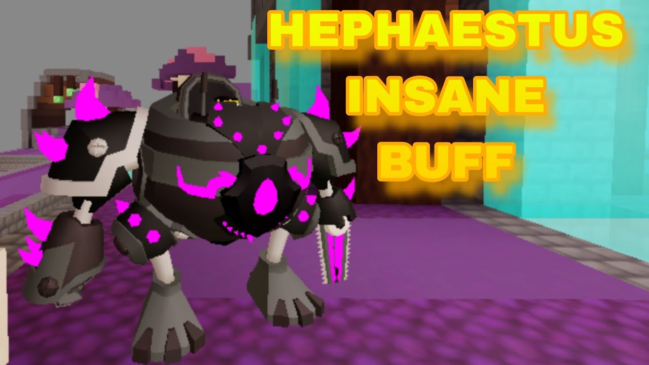 The Hephaestus Buff Is INSANE! (Roblox BedWars) - YouTube