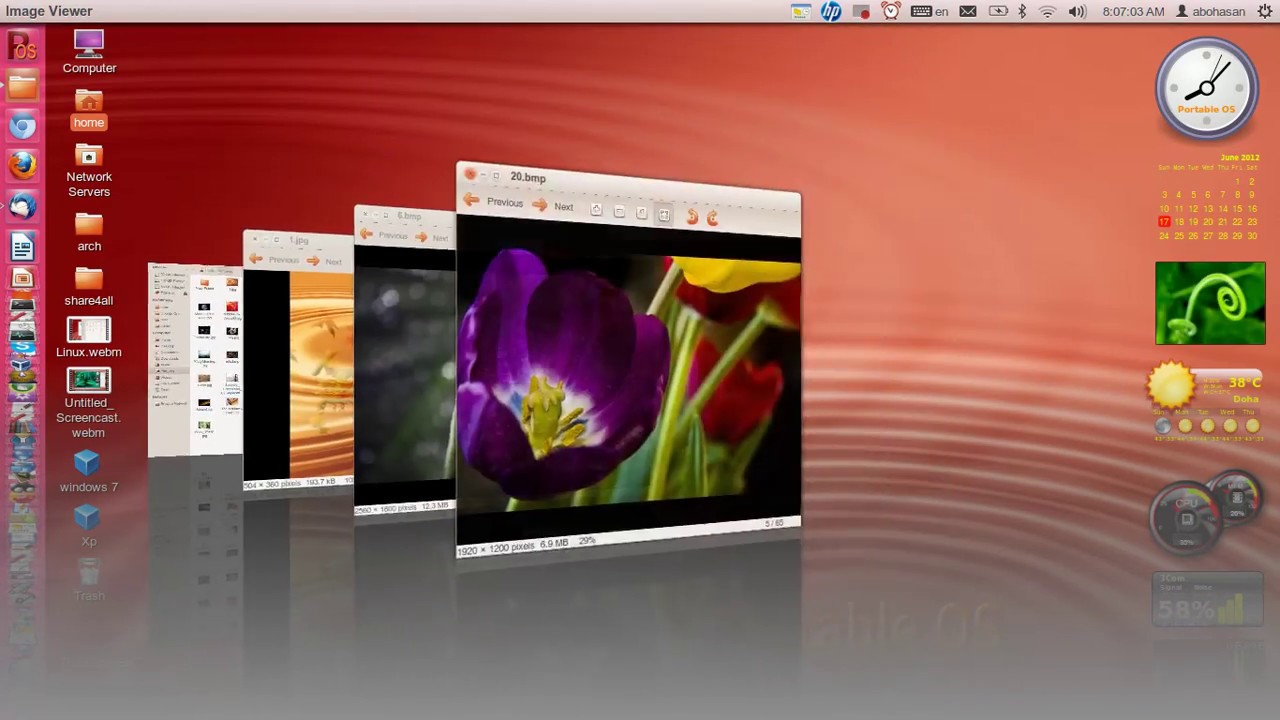 Desktop skills... linux-Portable OS - YouTube