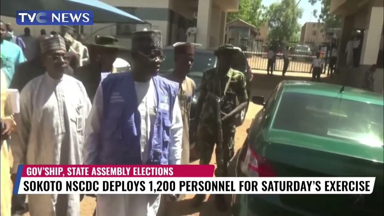 Sokoto Nscdc Deploys 1 200 Personnel For Saturdays Exercise Youtube