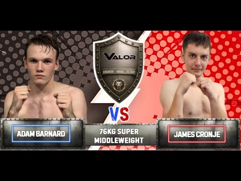 FIGHT 9 - Adam Barnard vs James Cronje - YouTube