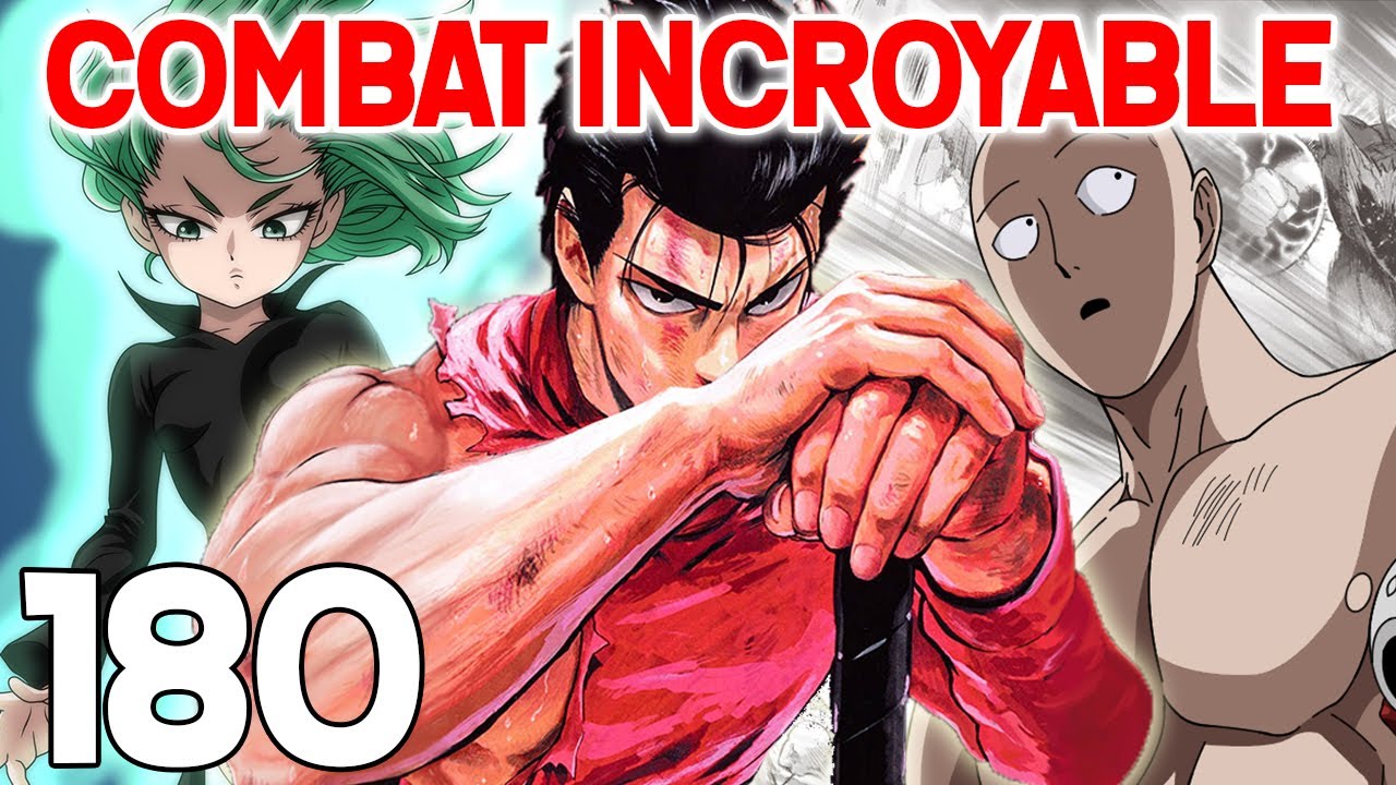 ONE PUNCH MAN 180 - SAITAMA VS TATSUMAKI ! BATTE DE METAL ! FUBUKI ...
