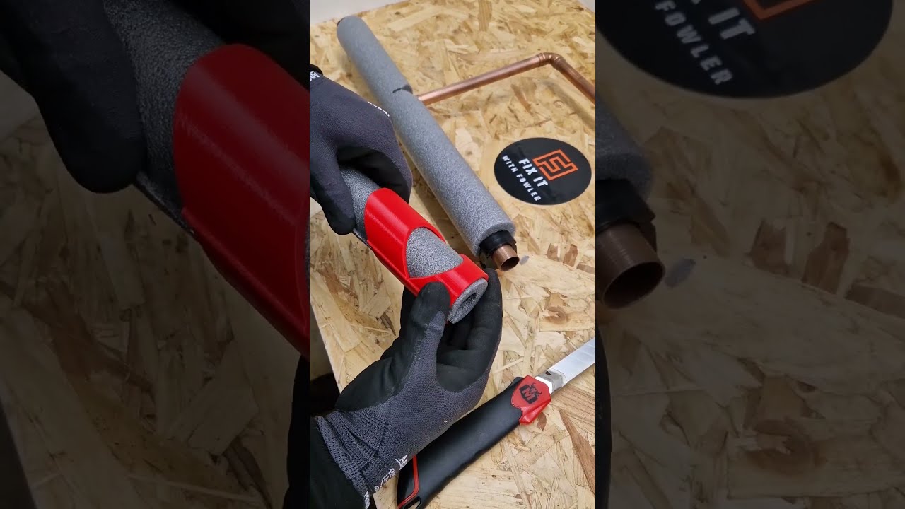 Pipe insulation cutting tools store