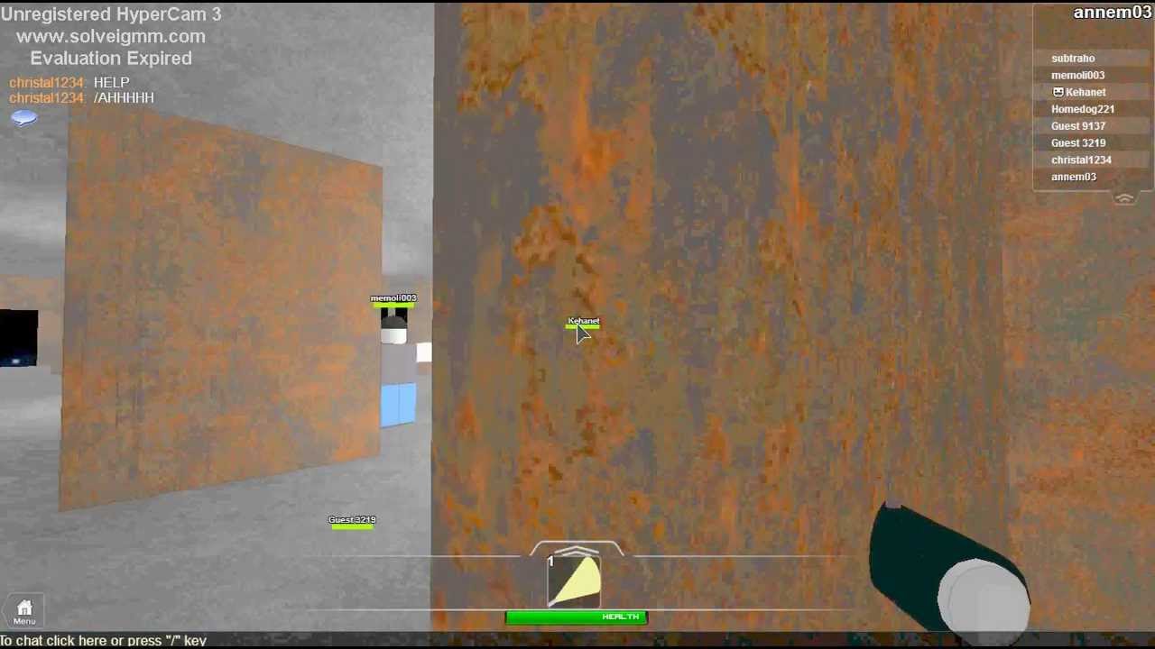 ROBLOX (HORROR) MAP VOLUME.1 - YouTube