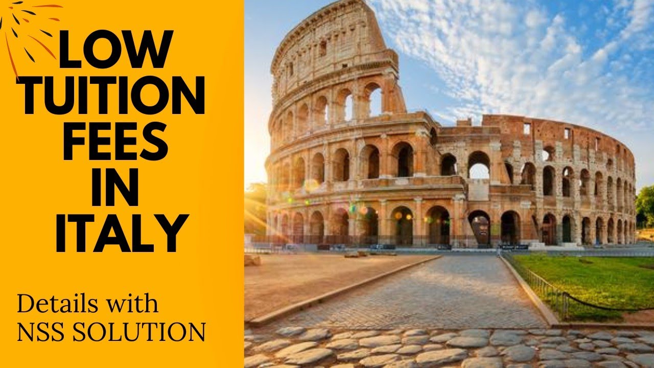 Higher Study in ITALY | Low Tuition Fees | Part Time Job | NSS Solution - YouTube