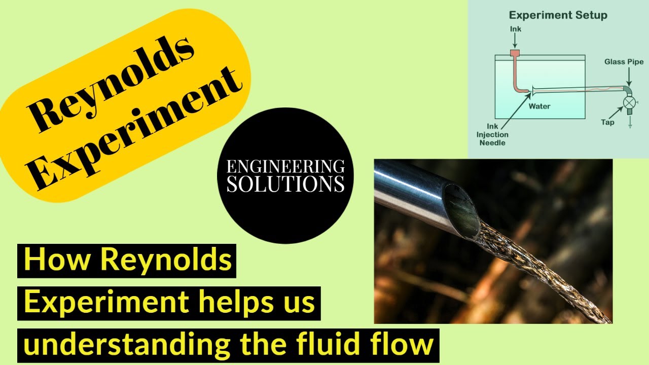 Reynolds Experiment ( Fluid Mechanics ) - YouTube