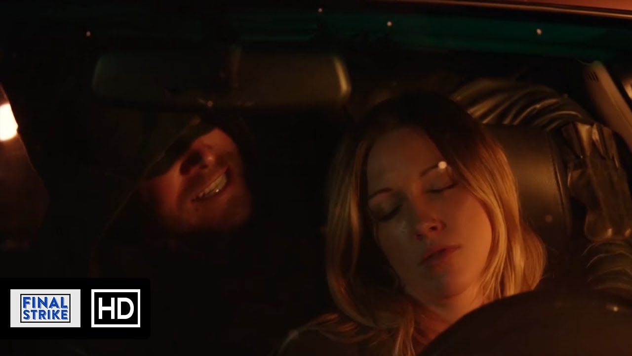The Arrow, Spartan, And Arsenal Save Laurel And Ted Scene | Arrow 3x06 ...