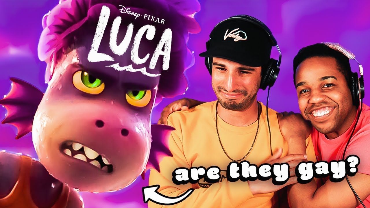 IS LUCA GAY!?!? first time watching Disney Pixar's LUCA *REACTION ...