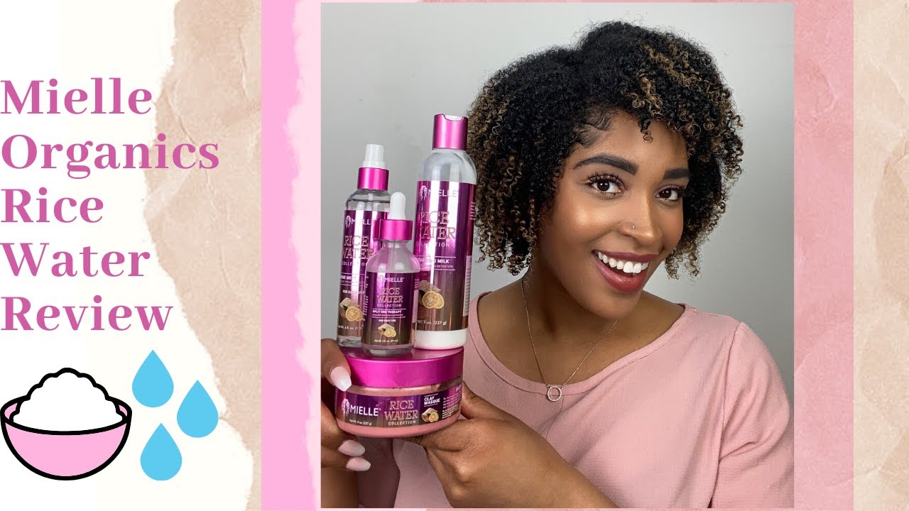 GRWM: Mielle Organics NEW Rice Water Collection Review & Tutorial! ## ...
