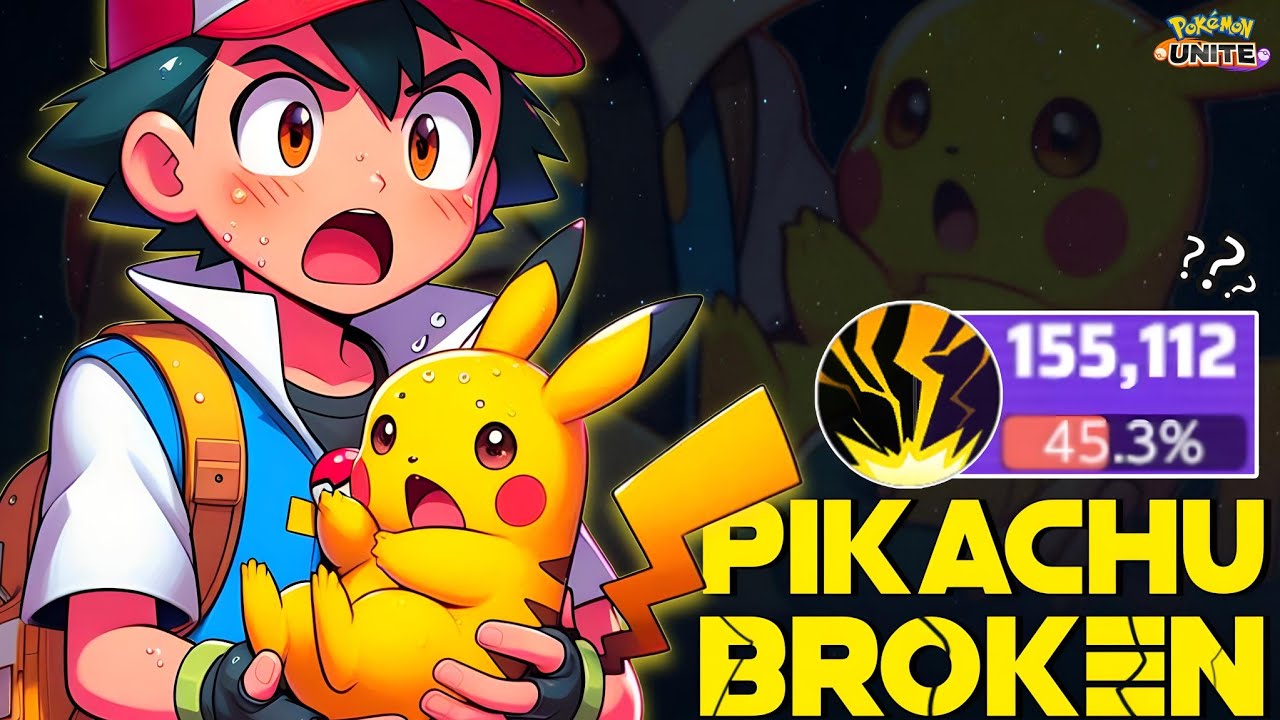 IS PIKACHU REALLY CAN BE THIS MUCH BROKEN ??? 😲 | POKEMON UNITE - YouTube