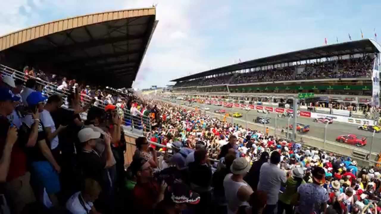 24 Hours of Le Mans 2015 - Race Start and First Lap in 4K - YouTube