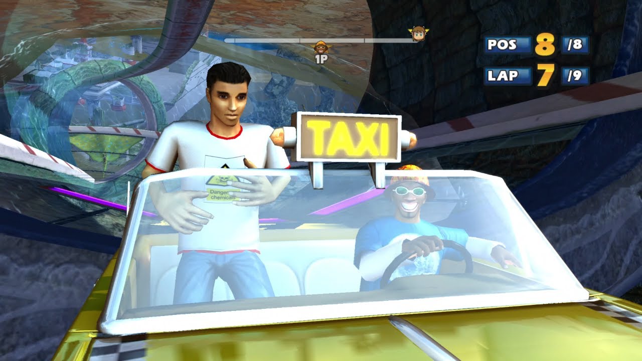 BD JOE Ocean Ruin 9 Laps Expert (Request) Sonic & SEGA All Stars Racing ...