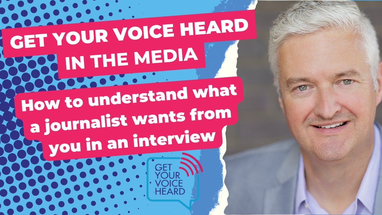 How to understand what a journalist wants from you in a media interview ...