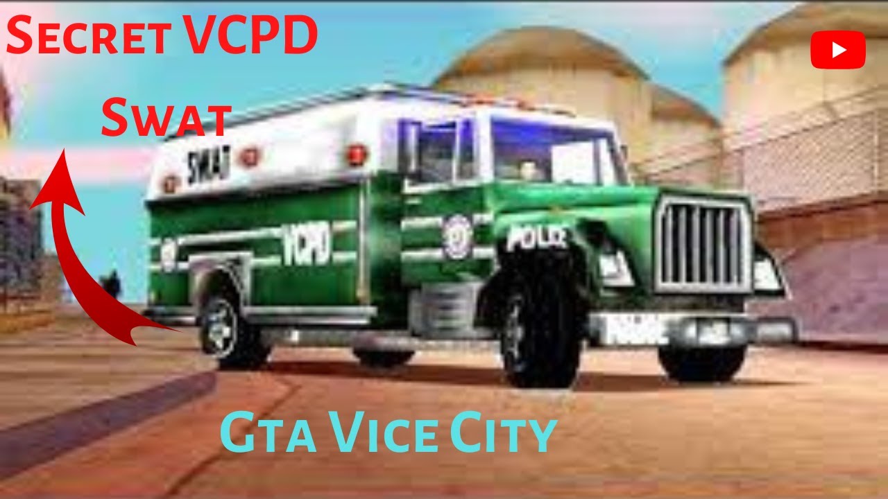 Secret VCPD Swat Police Tank | Gta Vice City | Gaming Berlin Jrw - YouTube