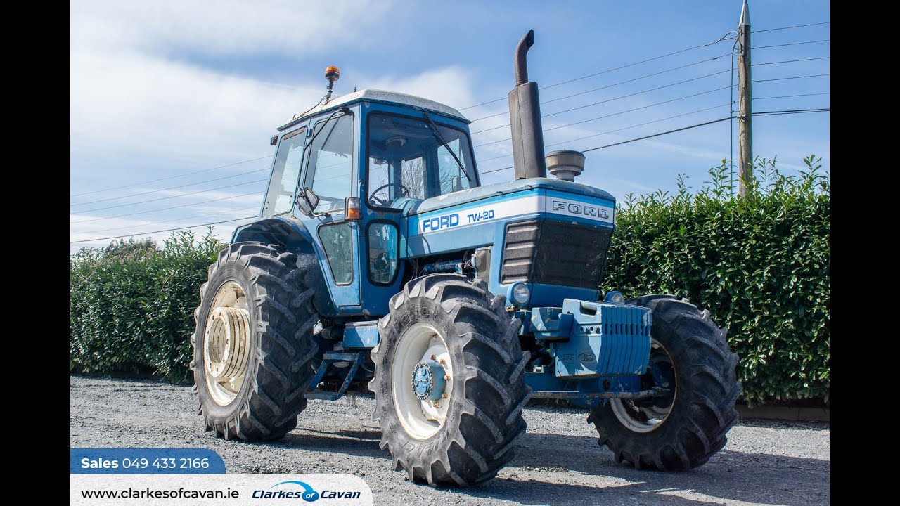 1984 Ford TW20 Walkaround With Noise and Smoke - YouTube