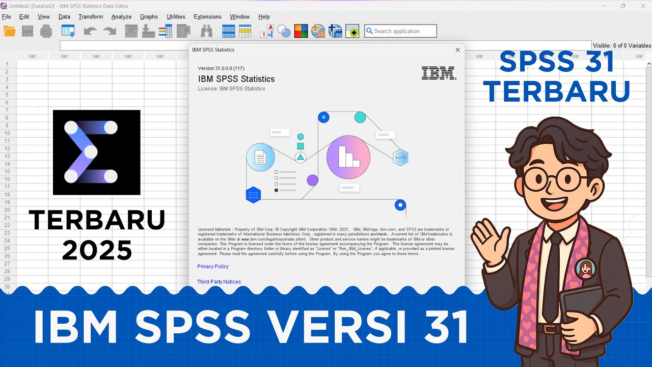 Tutorial Install SPSS 31 - Official License Terbaru 2025 - YouTube