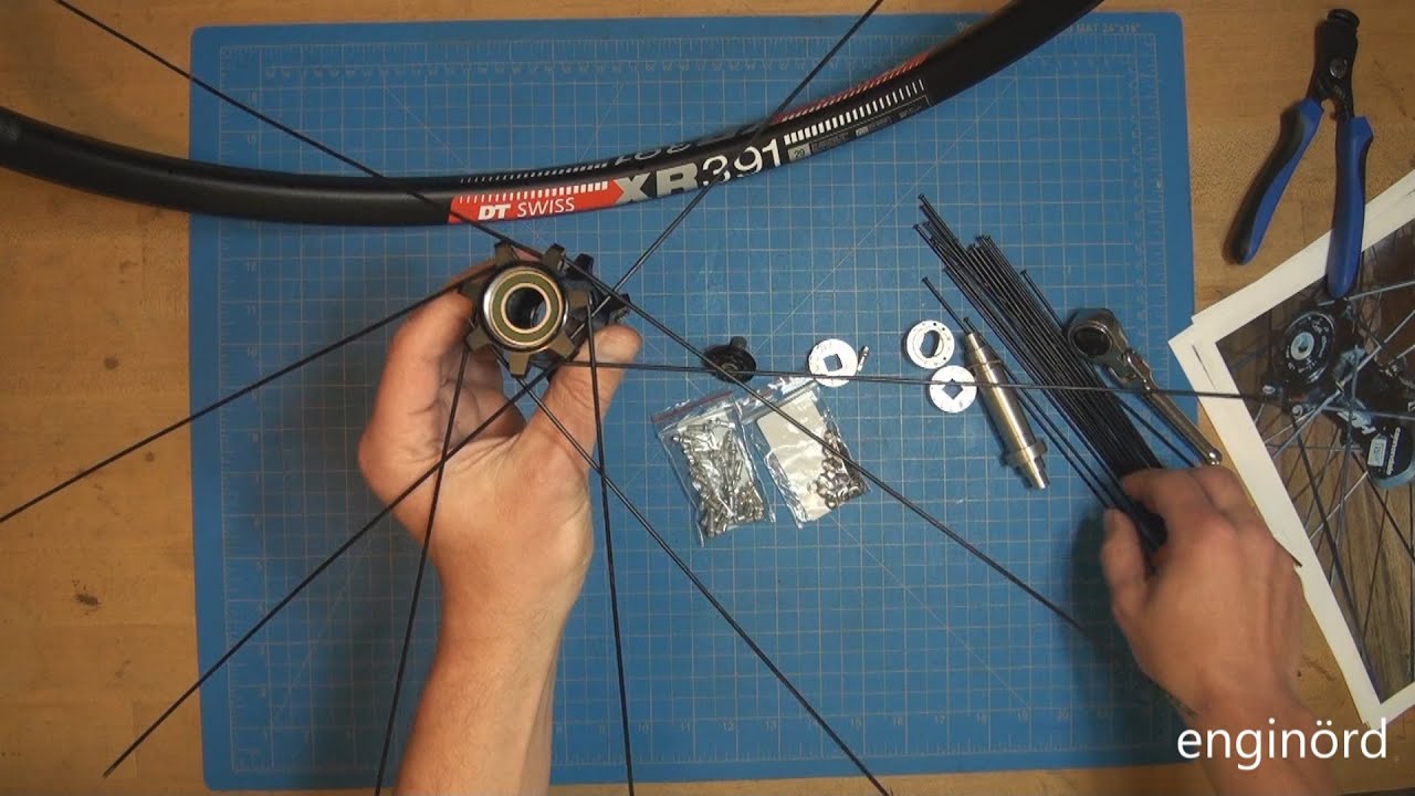 Cannondale Lefty 2 Wheel Lacing - YouTube