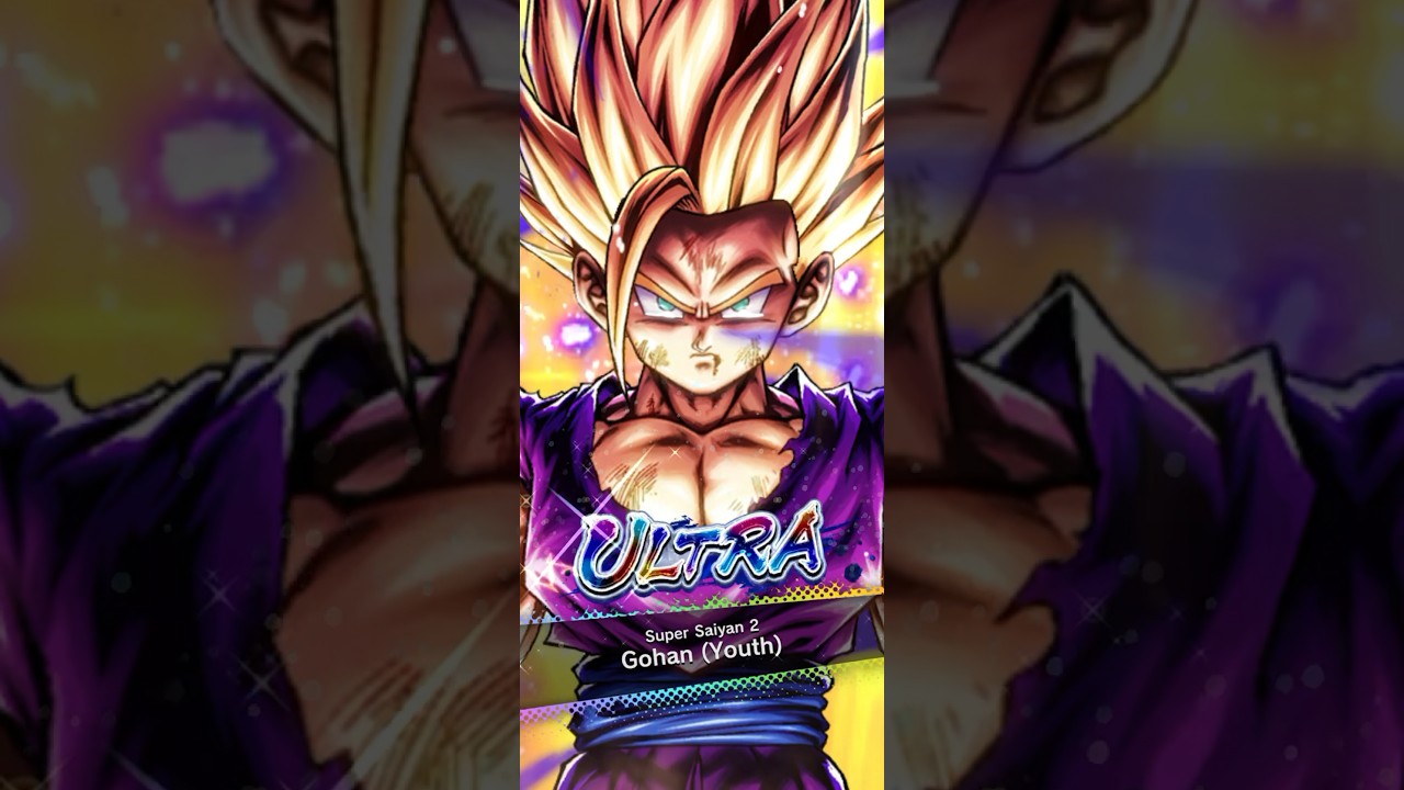Dragon Ball Legends - ULTRA SSJ2 Gohan Promo Video! #dragonballlegends ...