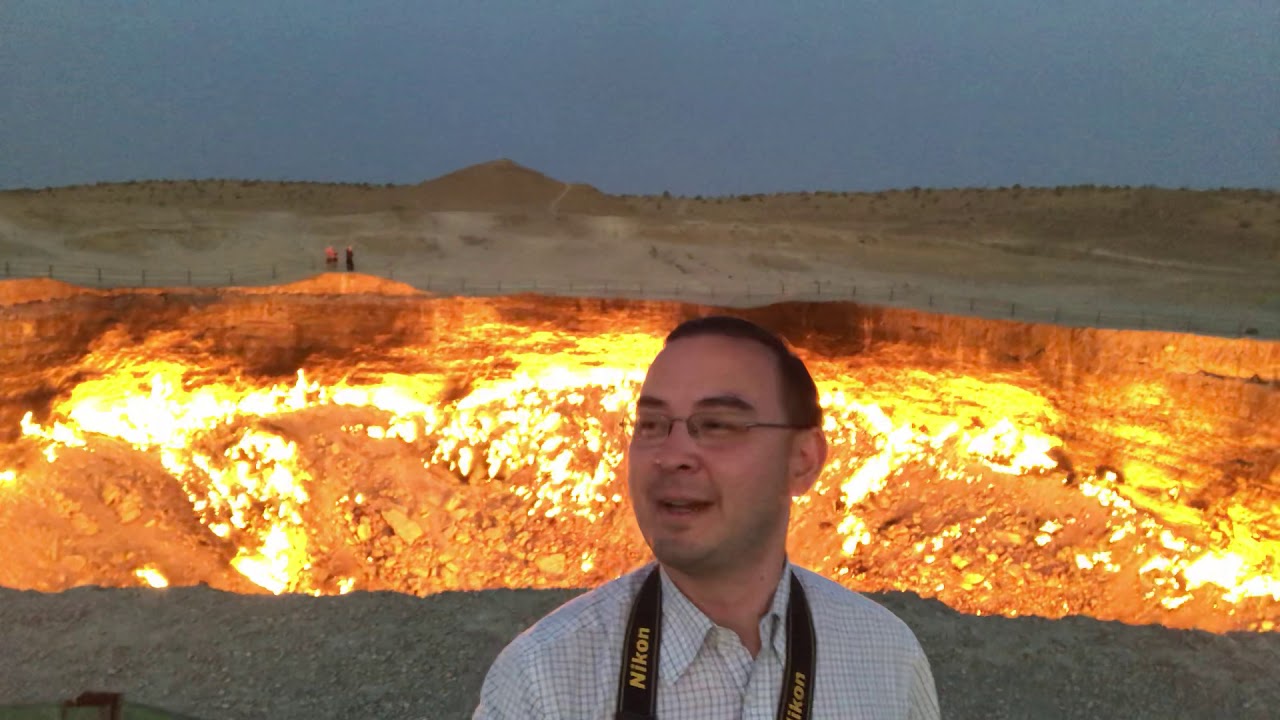 Darvaza Gas Crater - YouTube