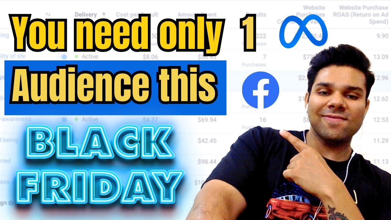 Only 1 Facebook Ad Audiences You Need this Black Friday - YouTube