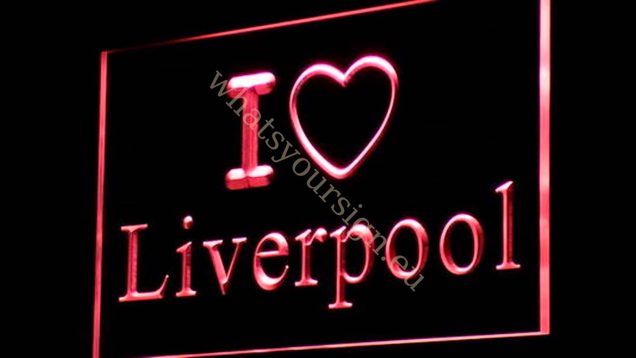 I Love Liverpool - LED neon light sign display - YouTube