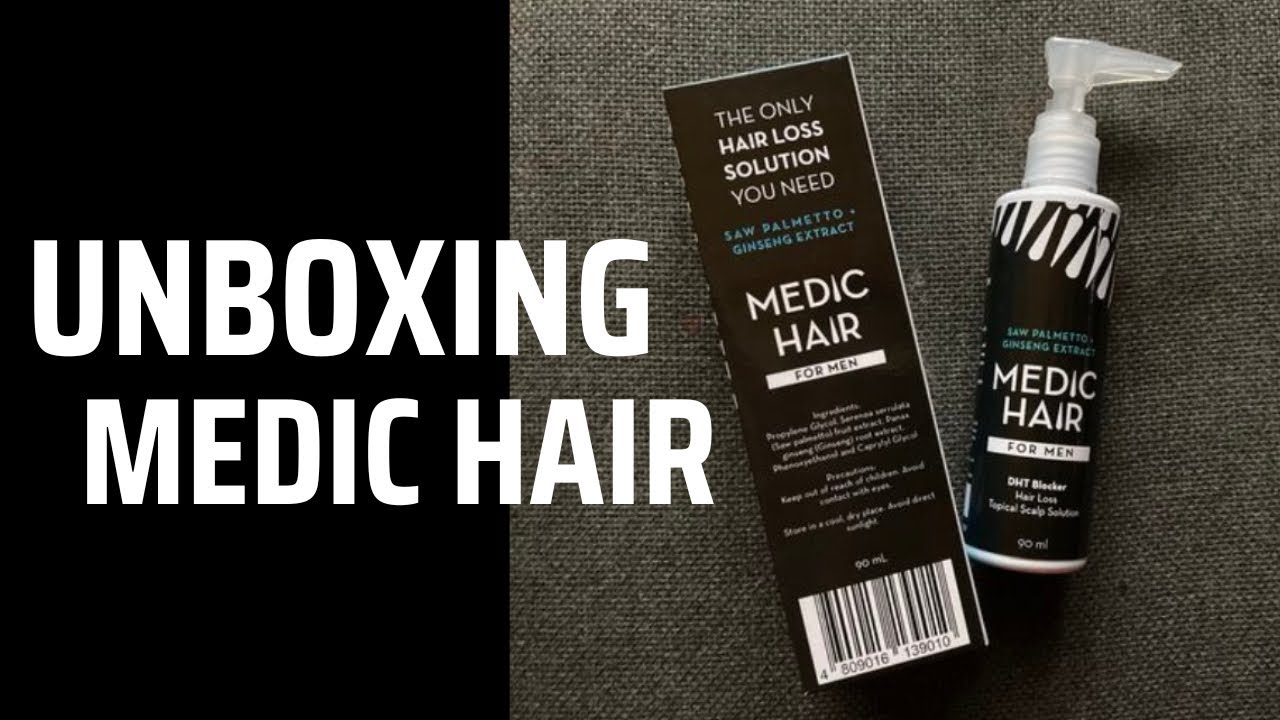 Unboxing Medic Hair | Hair Grower for Men - YouTube