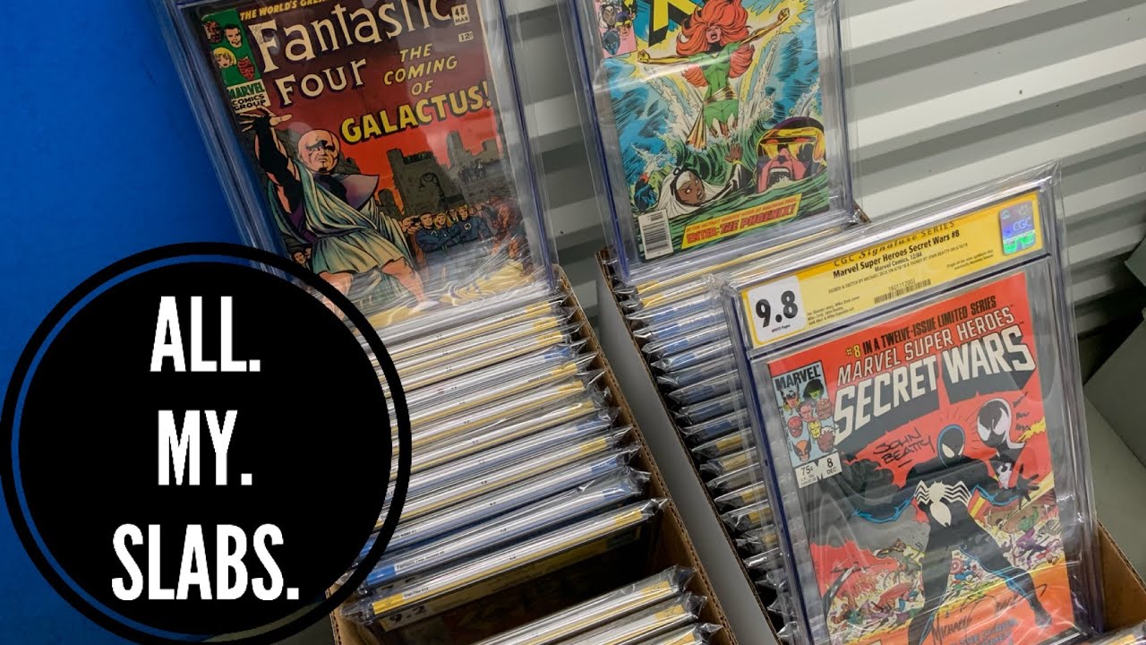 My Entire Collection of CGC + CBCS Graded Comic Book Slabs - YouTube