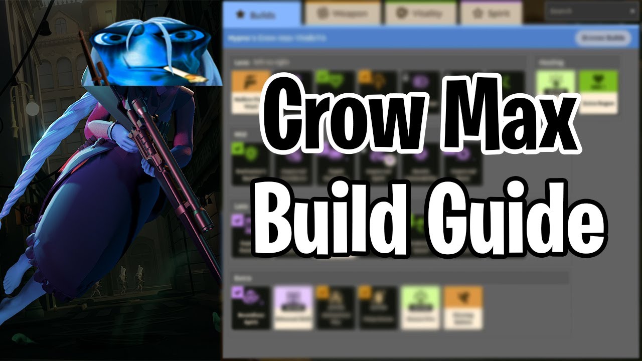 Crow Max VindicTA Build Guide - YouTube