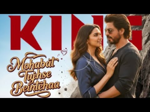 KING : Mohabbat Tujhse Beintehaa(Song) | Shahrukh Khan,DeepikaPadukone,Suhana Khan | B Town Vibes
